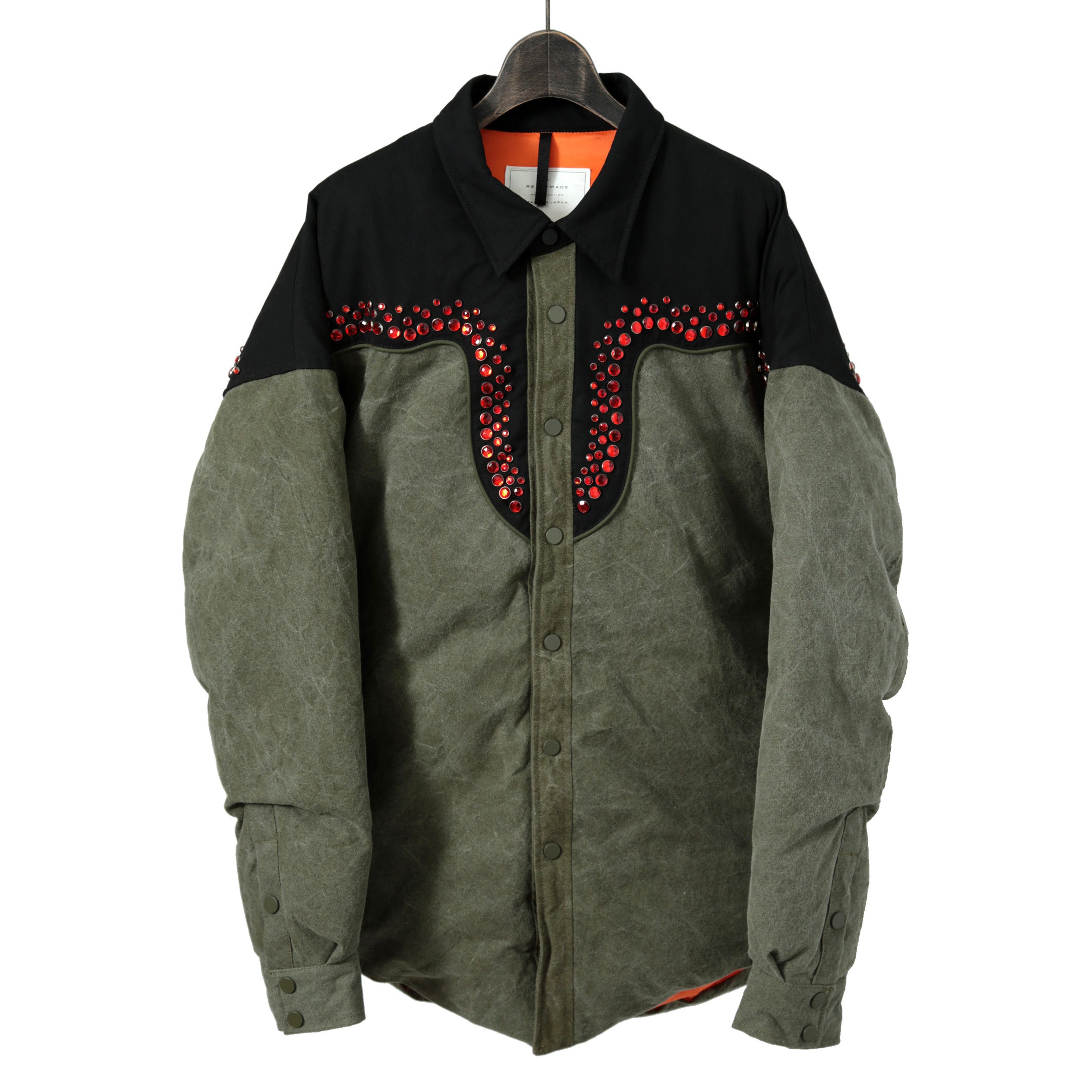 READYMADE Western Down Jacket / Military Tent / size 2 (KHAKI) – ALMA ...